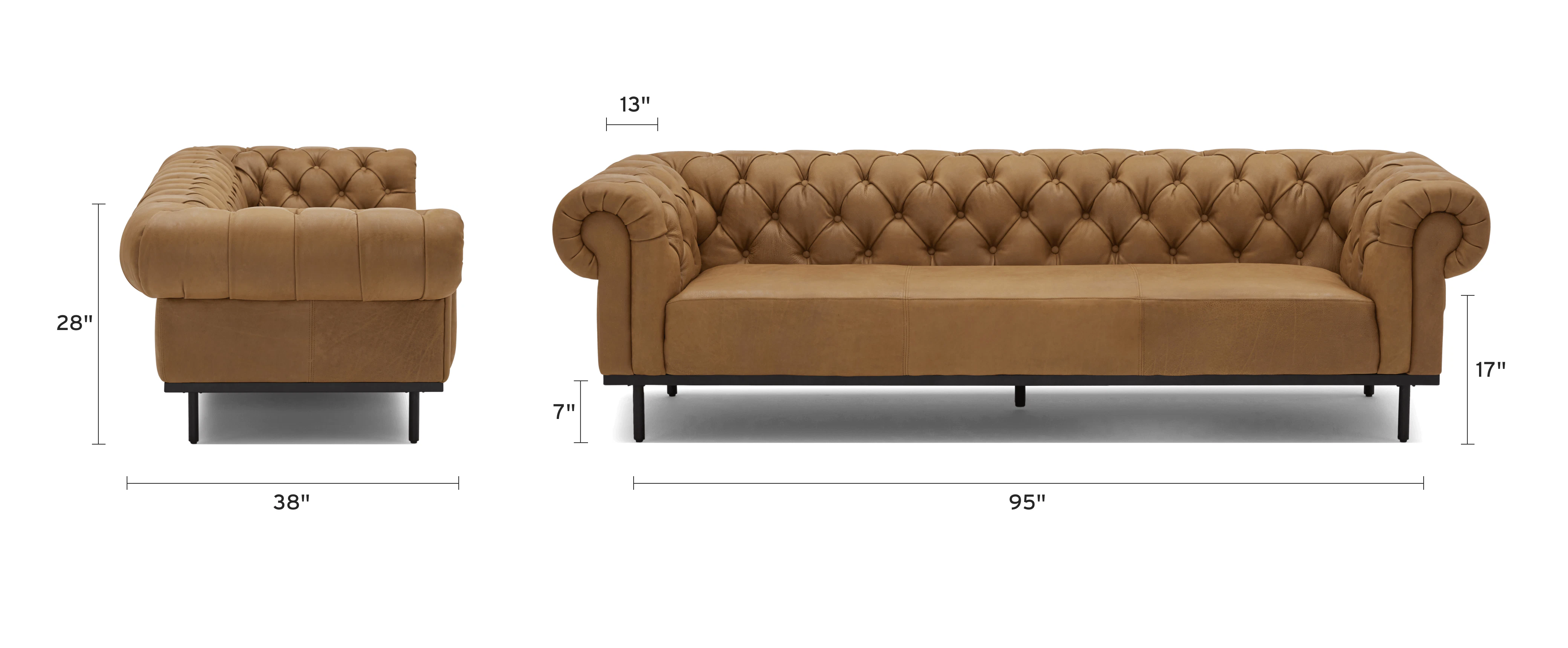 Bree Leather Sofa | Joybird