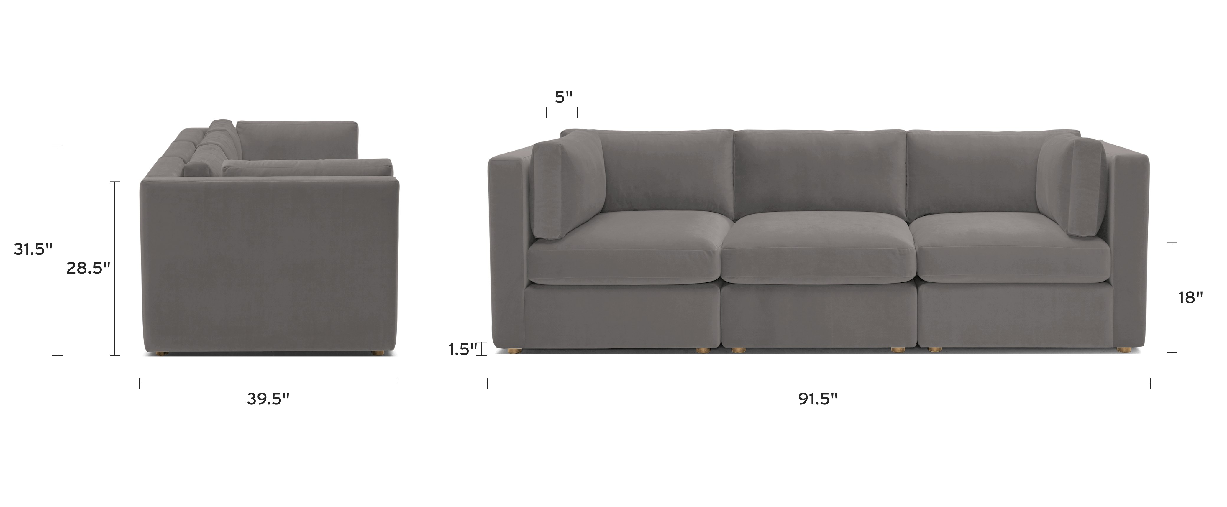 Daya Modular Sofa | Joybird