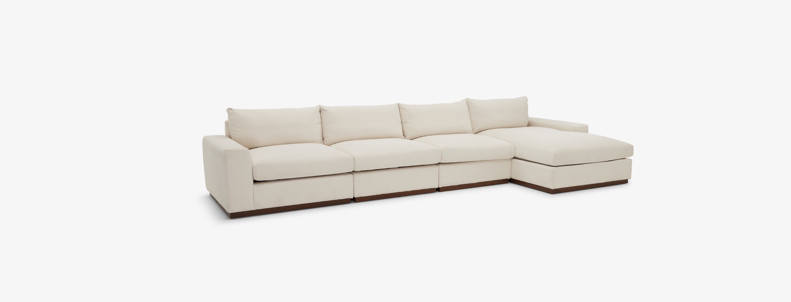 Holt Modular Grand Chaise Storage Sectional | Joybird