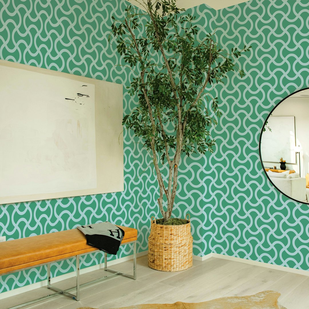 Mod Wave Wallpaper | Joybird