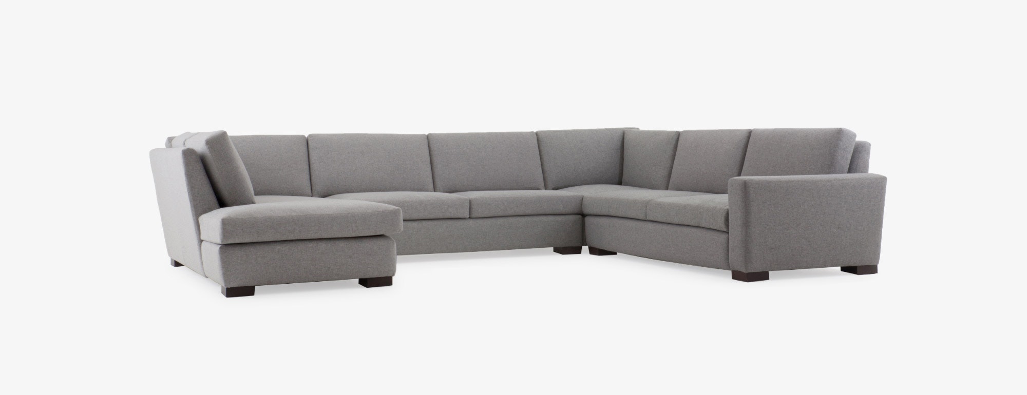 Anton U-Sofa Bumper Sectional (4 piece) | Joybird