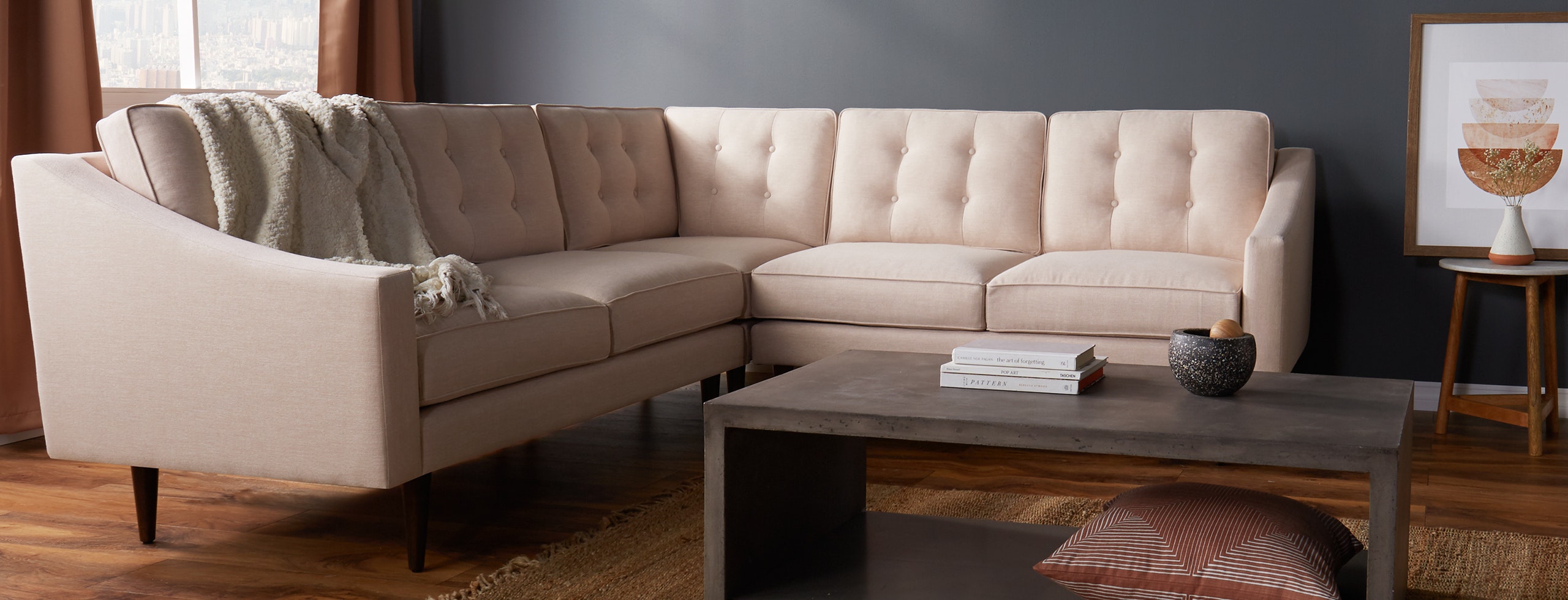 Holloway Corner Sectional (3 piece) | Joybird