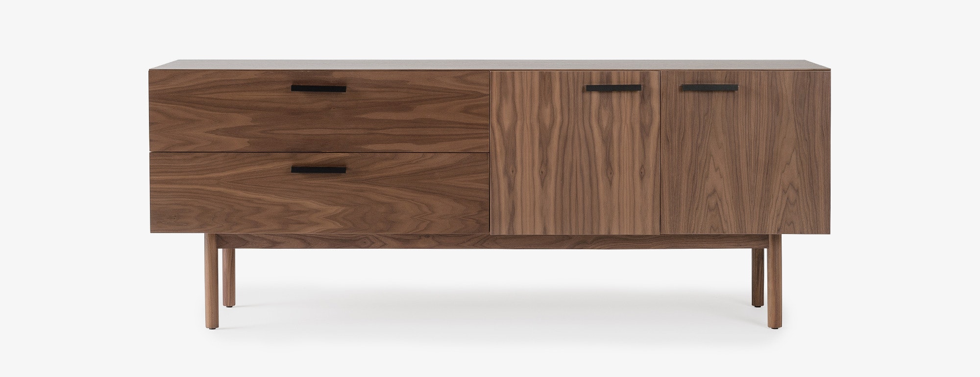 Hudson 2 Drawer/2 Door Media Console | Joybird