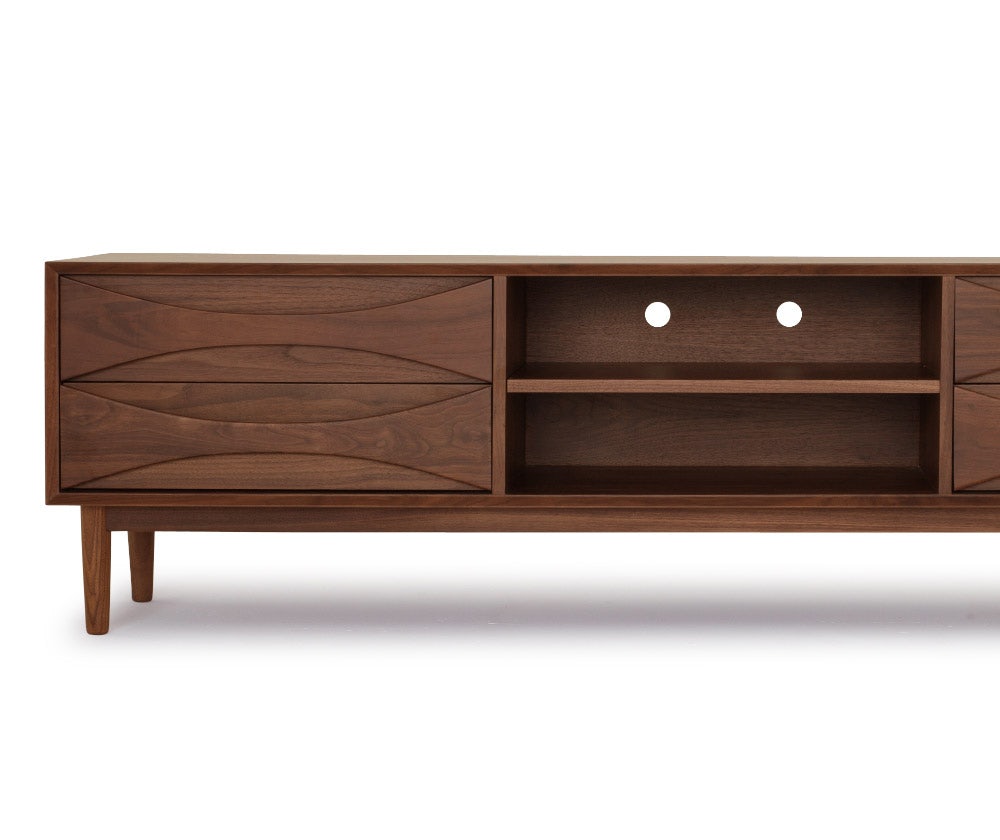 Stella Low Media Console | Joybird