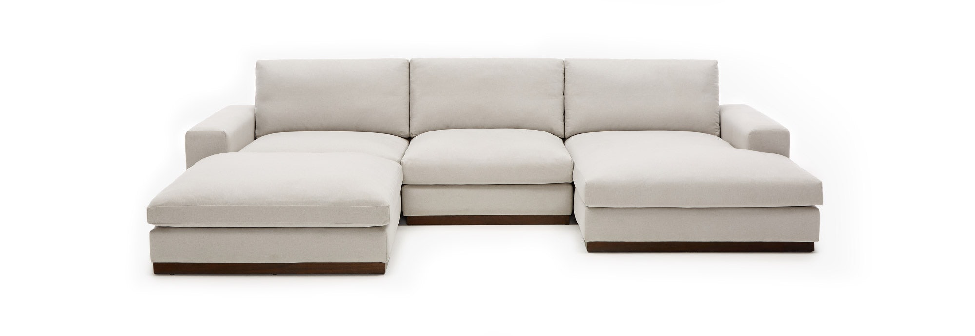 Holt U-Sofa Bumper Sectional | Joybird